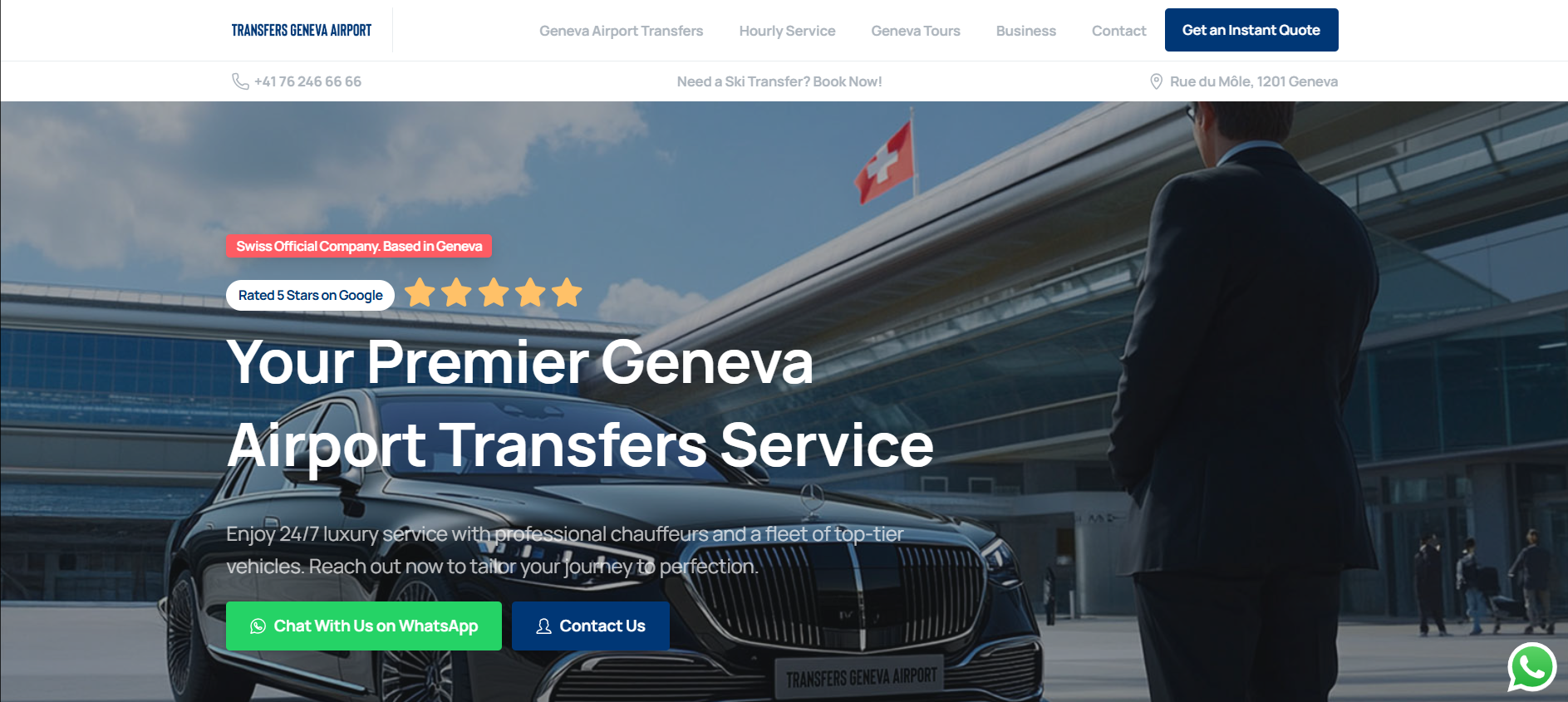 Transfer from Geneva to Verbier | Transfers Geneva Airport