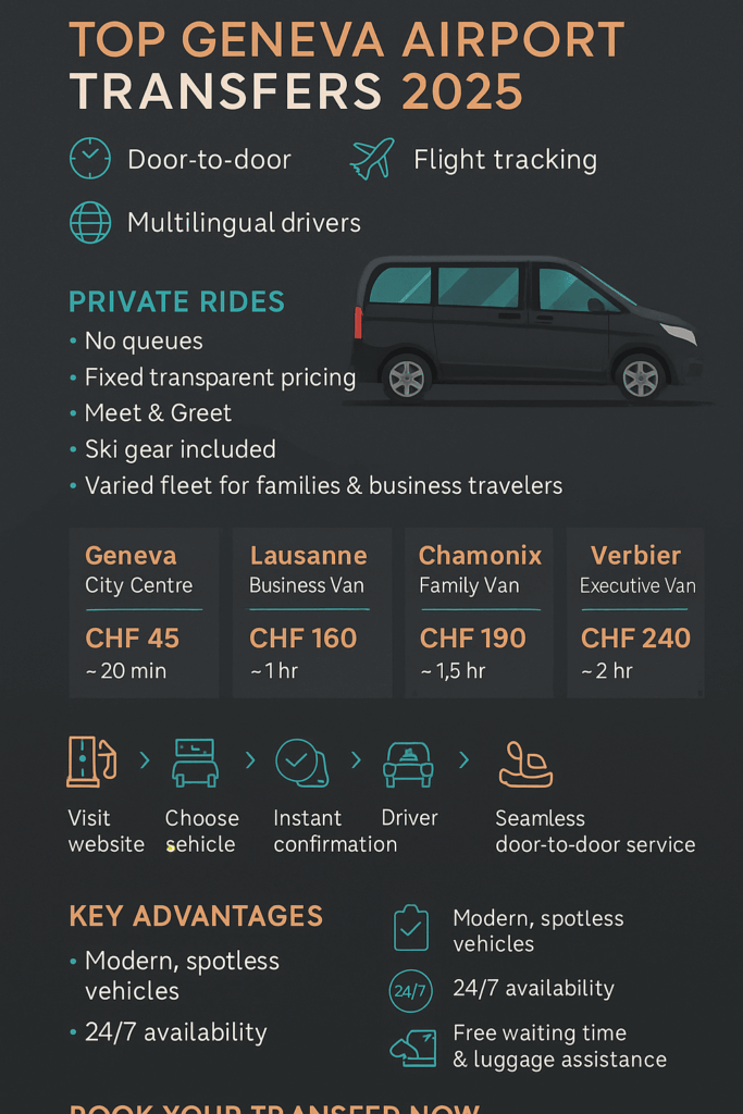 Top Geneva Airport Transfers: 4 Cost, Comfort & Booking | Transfers ...